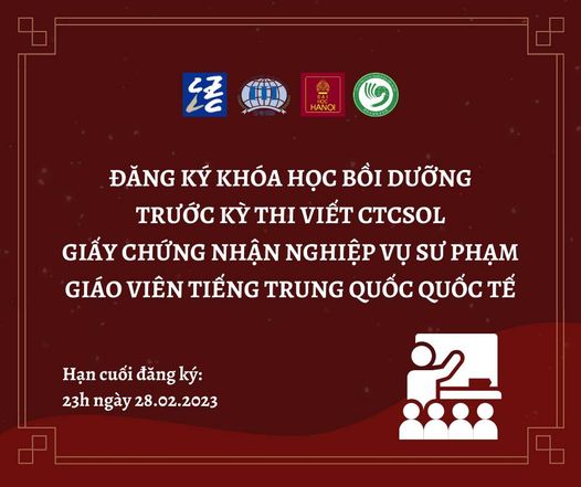 THÔNG TIN KỲ THI CTCSOL NĂM 2023 - QTEDU